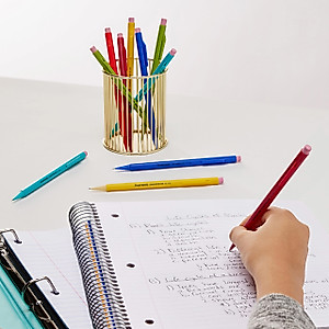 Paper Mate Mechanical Pencils, SharpWriter Pencils, 0.7mm, HB #2, Yellow, 36 Count