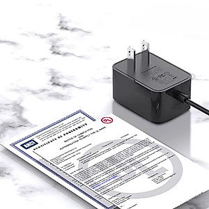 Charger for Shark Vacuums V2945Z / V2950 Carpet Sweeper AC/DC Adapter Replacement Shark XA2950 YLS0041-T110025 Power Supply