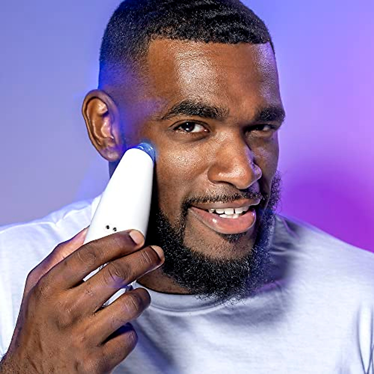 GLOfacial Hydro-Infusion Deep Pore Cleansing + Blue LED Clarifying Tool