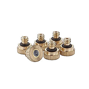 CozyCabin Clear Outdoor Misting for Patio 18M(59Feet) Cooling System Outside Mister Hose for Patio Garden Greenhouse Waterpark Cool Heat