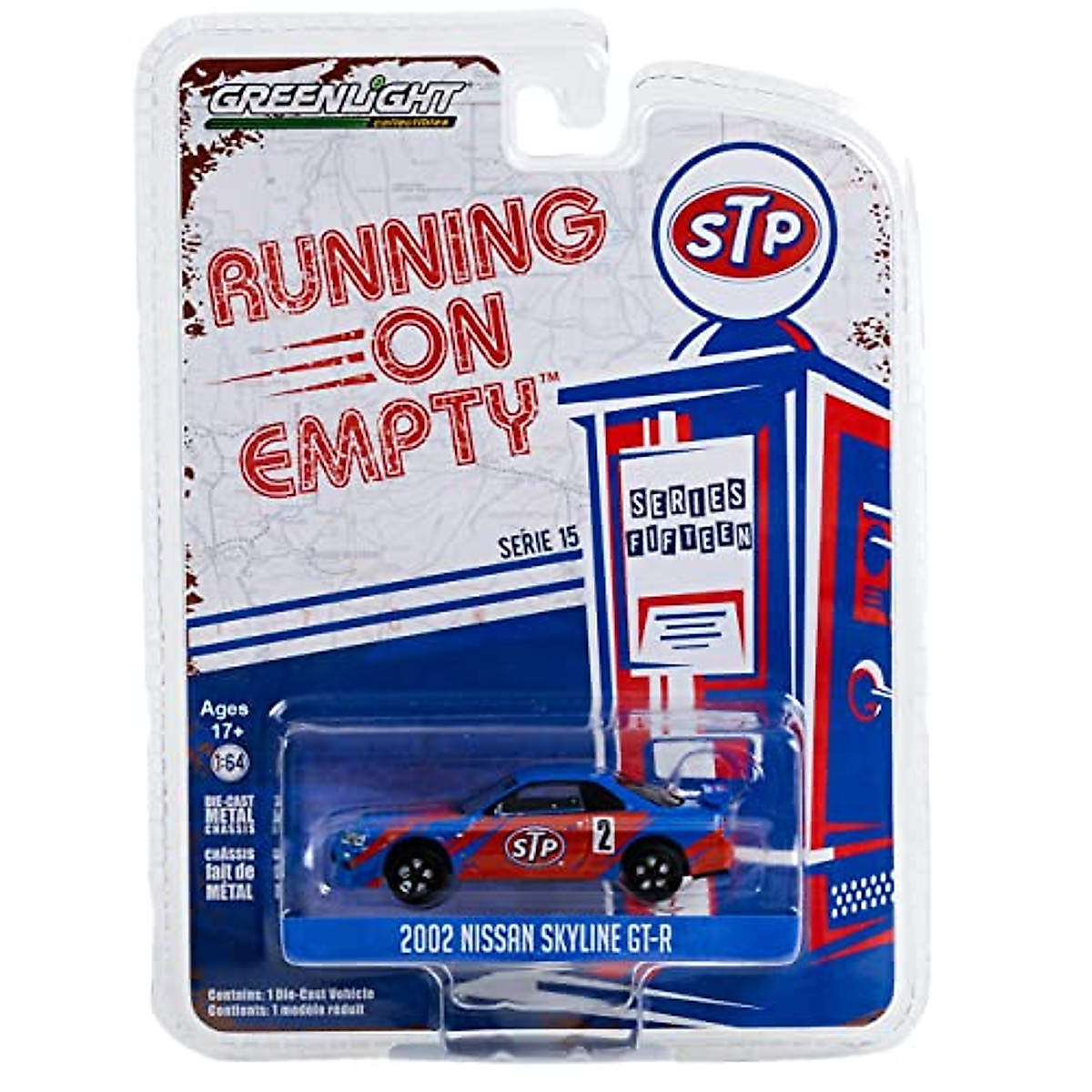 Greenlight 41150 Running on Empty Series 15 Complete Set of Six (6) Diecast Models 1:64 Scale