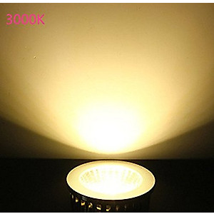 MR16 3W LED Bulbs MR16 3W 12V Warm White 2700K Not Dimmable 60 Degree Beam Angle LED Spotlight Bulbs for Landscape Recessed Lighting,35W Halogen Bulbs Equivalent,6 Pack