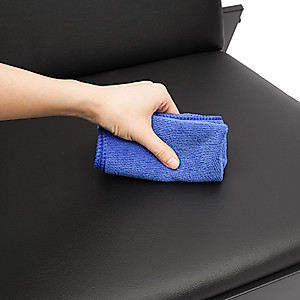 MIMODA Waiting Room Reception Bench, Lobby Reception Chairs with Armrest Office Guest Conference Chairs for Clinic Office Airport Barber Salon Bank, 3 Seat