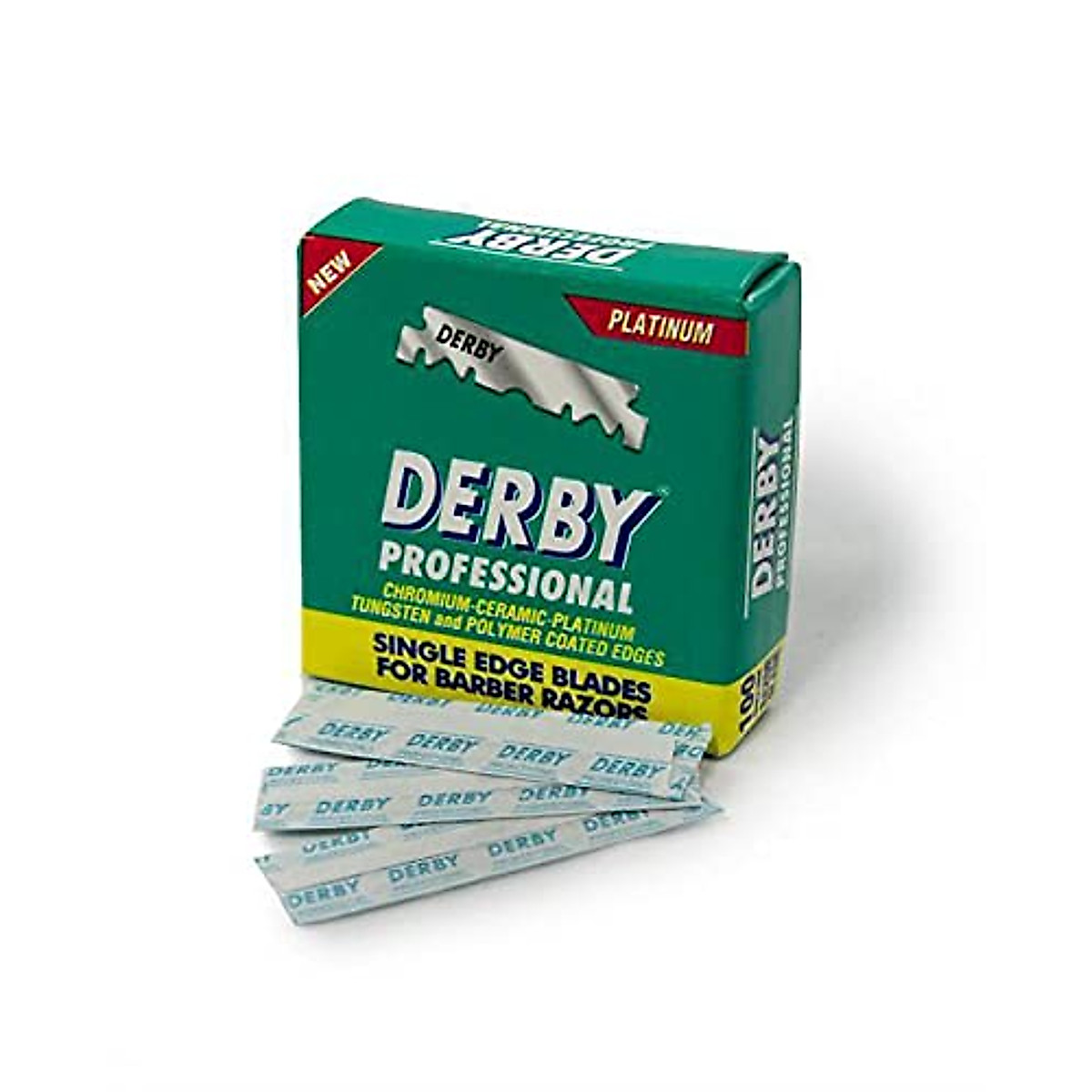 1000 "Derby Professional" Single Edge Razor Blades for straight razor