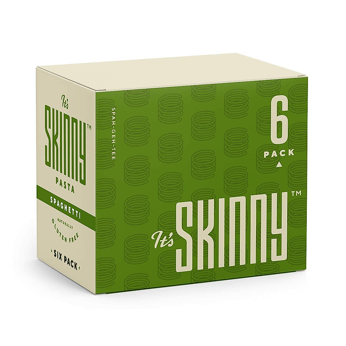It’s Skinny Spaghetti — Healthy, Low-Carb, Low Calorie Konjac Pasta — Fully Cooked and Ready to Eat Shirataki Noodles — Keto, Gluten Free, Vegan, and Paleo-Friendly (6-Pack)