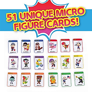 Far Out Toys Ryan’s World Road Trip Board Game, A Journey Through All 50 US States, Educational Adventure, Cities, Towns, Geography, Collectible Micro Figures & Cards, Surprise Suitcase Tiles, Ages 3+