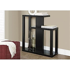 Monarch Specialties Hall Console Accent Table, 32", Cappuccino Brown