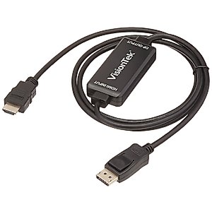 VisionTek HDMI to DisplayPort 1.5M Active Cable (M/M) - 900822