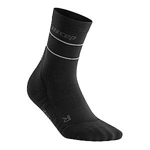 CEP Reflective Mid Cut Compression Socks, Men