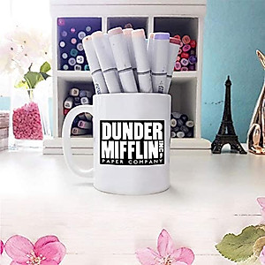 World's Best Boss Mug, The Office Mug Dunder Mifflin 11 oz Ceramic Mug Funny Unique Idea Cup Gift for Office Male Female Bosses Coworkers