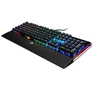 CyberpowerPC Skorpion K2 CPSK302 RGB Mechanical Gaming Keyboard with Kontact ™ Blue (Clicky) Mechanical Switches
