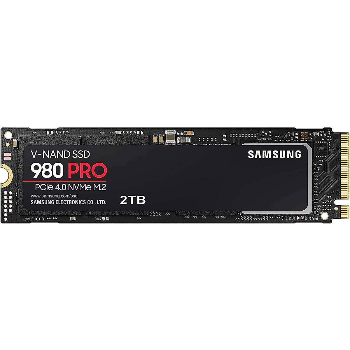 980 PRO SSD 2TB PCIe NVMe Gen 4 Gaming M.2 Internal Solid State Hard Drive Memory Card, Maximum Speed, Thermal Control, MZ-V8P2T0B