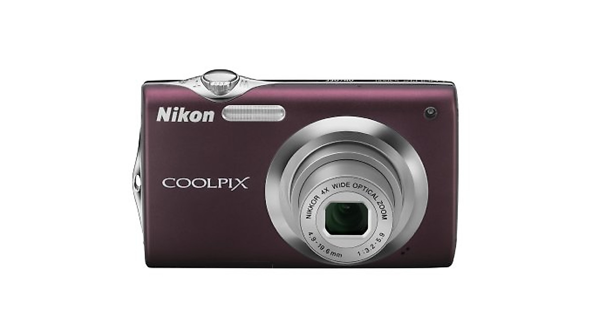 Nikon Coolpix S3000 12MP Digital Camera with 4x Zoom & Image Stabilization