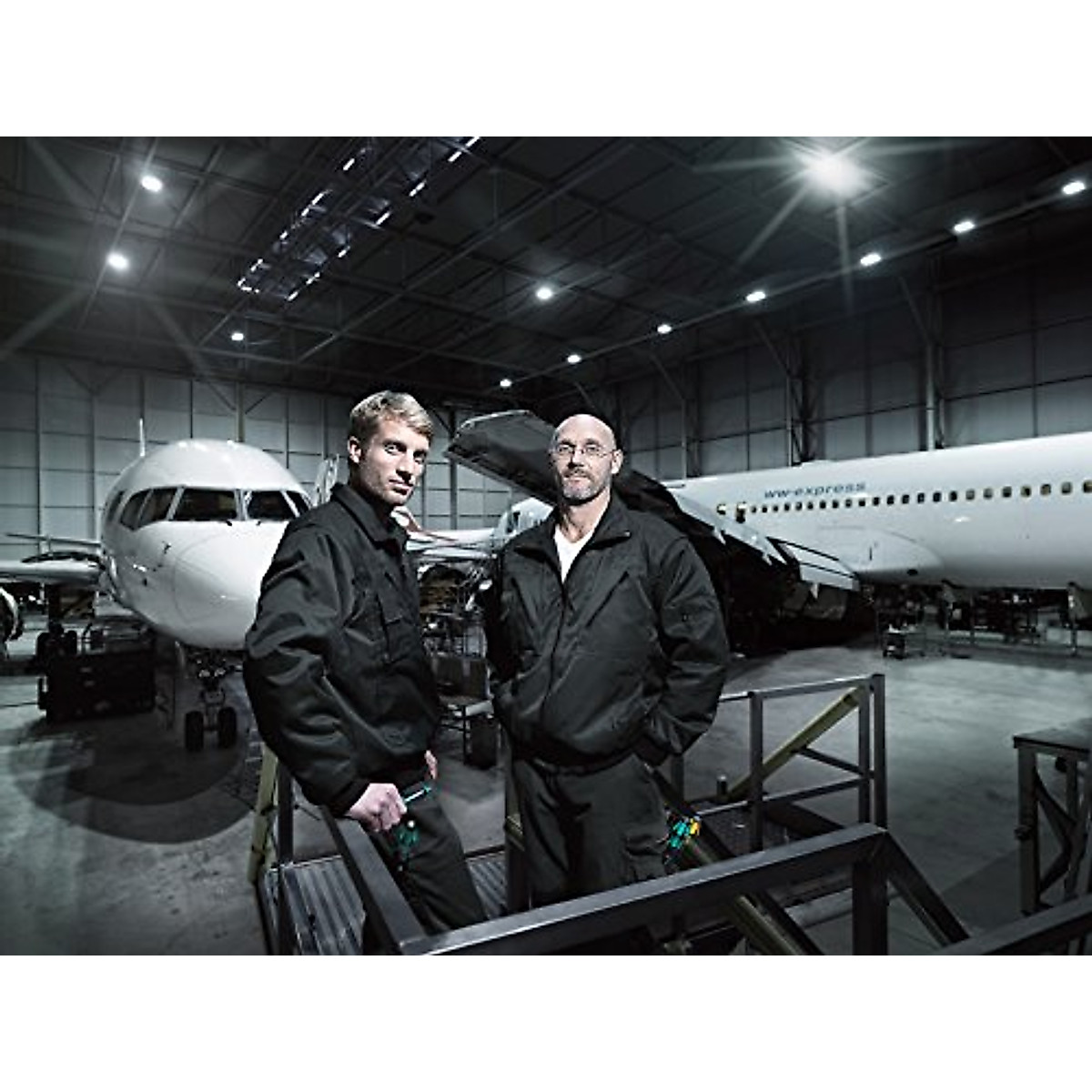 Wera - 5105650001 Kraftform Plus 334/6 Screwdriver Set with Rack and Lasertip, 6-Pieces