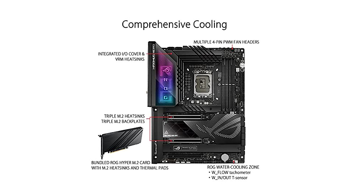 ASUS ROG Maximus Z790 Hero: Premium ATX Gaming Motherboard