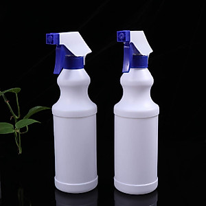 4pcs 500ml 16oz Plastic Spray Bottle Heavy Duty Empty Spraying Bottles Sprayer Cleaning Solutions Mist Water Bottles Industrial Laboratory Spray Bottles