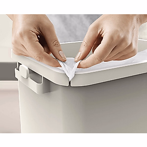 Joseph Joseph 30118 Intelligent Waste IW6 30 Liters (7.9 US Gallons) Custom-fit Extra-Strong Liners, Totem Max & Totem Pop 60L Models, 20 pcs, Transparent