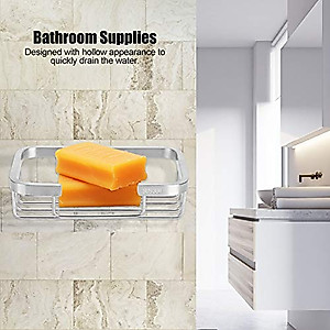 Shower Caddy Basket Shelf Wall Mounted Soap Basket Square Basket Bathroom Rack Holder Black Toilet Bathroom Accessory 304 Stainless Steel