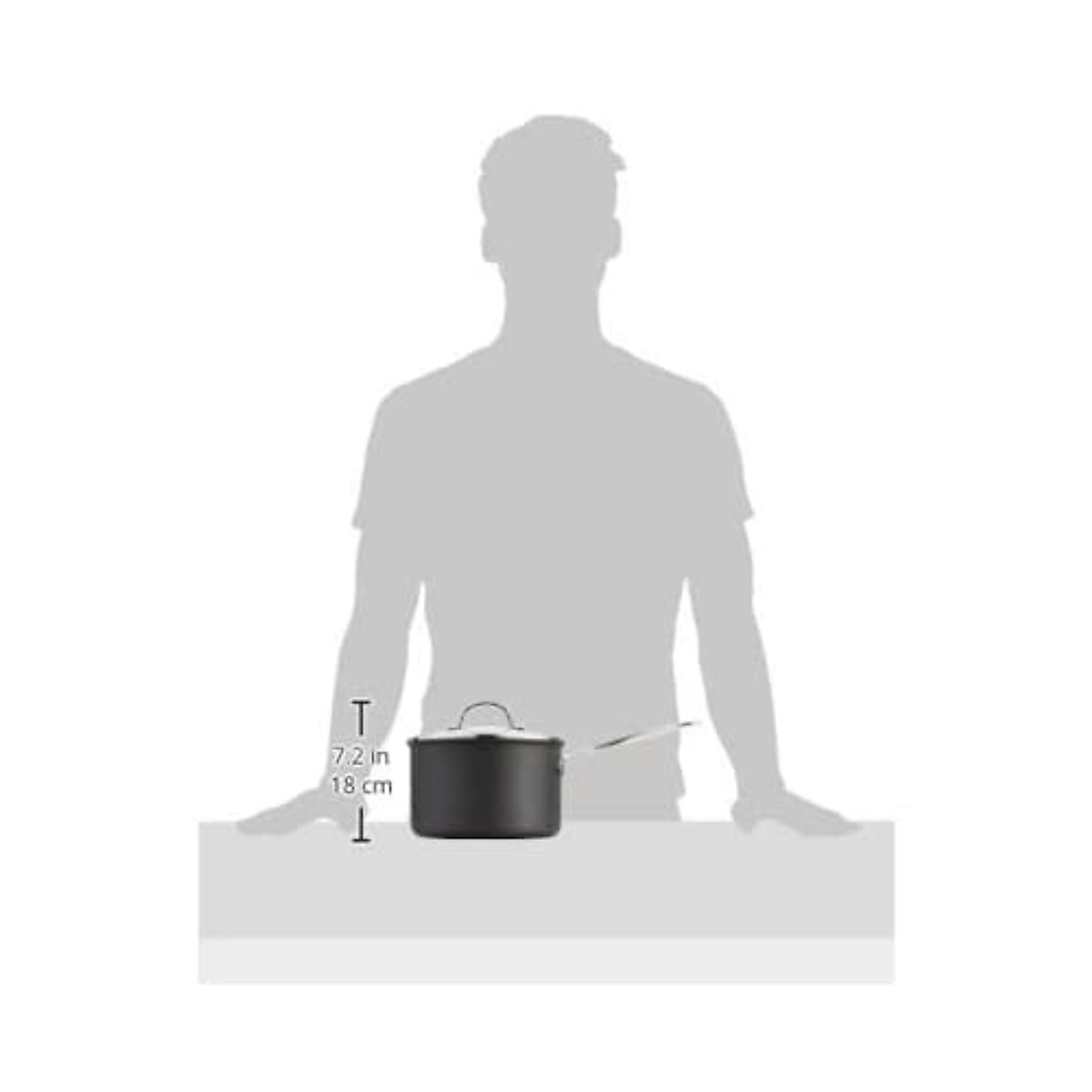 Cuisinart 6194-20 Chef's Classic 4-Quart Nonstick-Hard-Anodized, Saucepan w/Cover