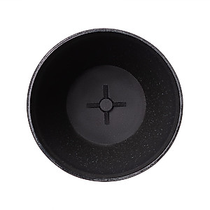 Glitzhome Set of 2 Large Tall Planter Pots,16.75''H Faux Ceramic Oversized Garden Flower Pots with Drainage Holes,Outdoor Indoor Tall Planters for Front Door,Patio and Deck