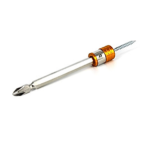 FURLOU Carbide Milling Cutter 10-Piece Phillips Bit Screwdriver Bit Hand Tool Non-Slip Electromagnetic Screwdriver Bit Set Screwdriver