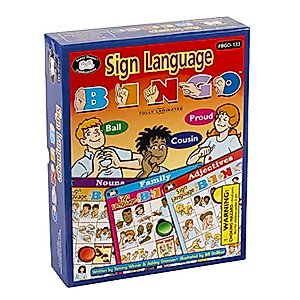 Super Duper Publications | American Sign Language Bingo Game | Educational Learning Resource for Children