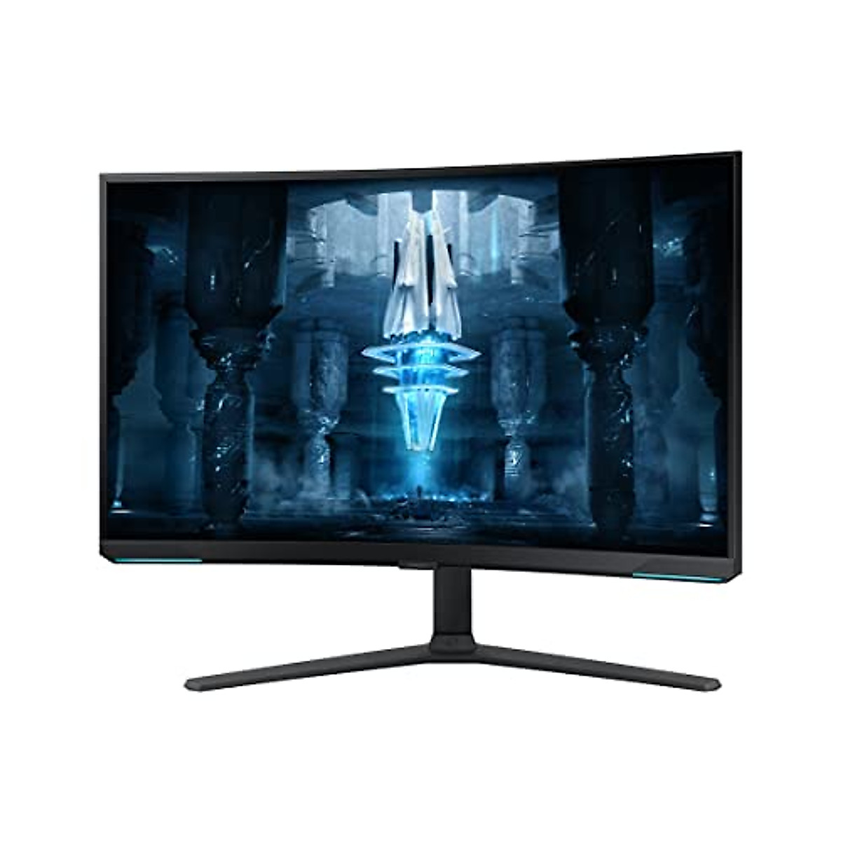 SAMSUNG 32" Odyssey Neo G8 4K UHD 240Hz 1ms G-Sync 1000R Curved Gaming Monitor, Quantum HDR2000, AMD FreeSync Premium Pro, Matte Display, Ultrawide Game View, DisplayPort, Black & White, 2022