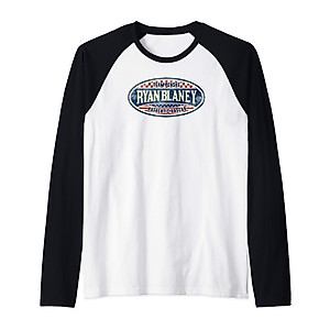 NASCAR - Ryan Blaney - Vintage Raglan Baseball Tee