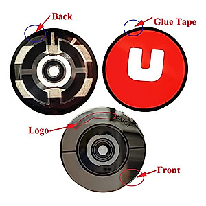 Ubrokeifixit Galaxy Watch Active2 Back Glass Rear Lens Glass Replacement for Samsung Galaxy Watch Active2 44mm,Galaxy Watch Active2 40mm,Galaxy Watch3 45mm,Galaxy Watch3 41mm (Active2/Back Glass)