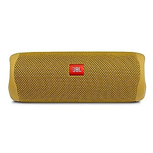 JBL FLIP 5 Waterproof Portable Bluetooth Speaker - Yellow (Renewed)