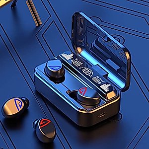 5.2 Wireless Bluetooth in Ear,Built-in Microphone Immersive Premium Sound Noise Cancelling,Upgrade The Charging Port with Charging Case,for Sport,Office