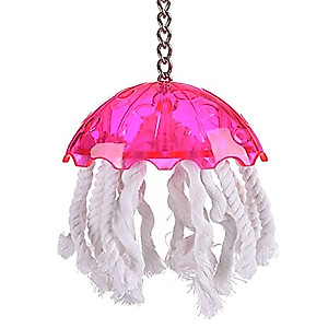 Lucky Bird Toys Jellyfish 3.5in Small Bird Toy