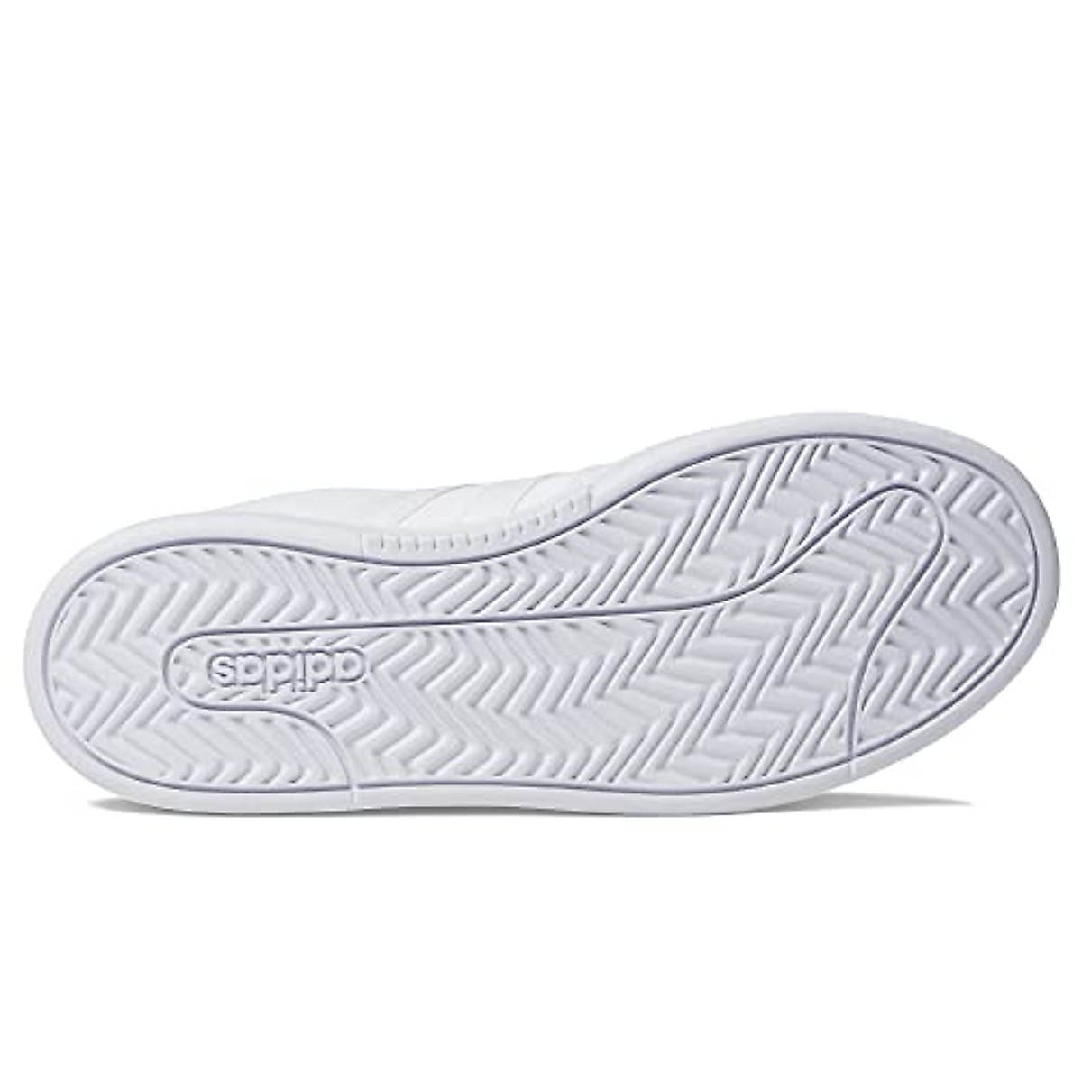 adidas Women's Grand Court Alpha Sneaker, White/White/Gold Metallic, 8.5