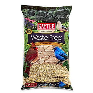 Kaytee Waste Free Blend Wild Bird Food, 10 Pound