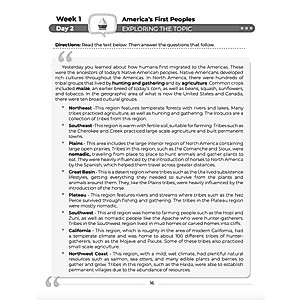 7th Grade Social Studies: Daily Practice Workbook | 20 Weeks of Fun Activities | History | Government | Geography | Economics | + Video Explanations for Each Question (Social Studies by ArgoPrep)
