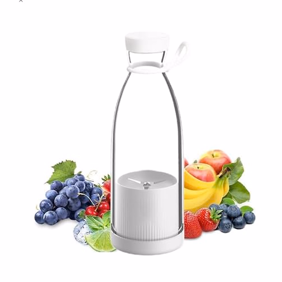 Portable Mini Blender for Fresh Juice, Smoothies, Shakes, Personal Blender with Rechargeable USB (Pink)