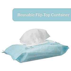 McKesson Baby Wipe with Aloe and Vitamin E, Unscented, Alcohol-Free, 72 Wipes, 12 Packs, 864 Total