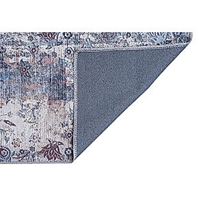 Perga Rugs Machine Washable Area Rug for Bedroom, Kitchen, Bathroom, Living Room, Entryway, Home Decor Non Slip Rug, Pet Friendly & Resistant Throw Indoor Floor Carpet