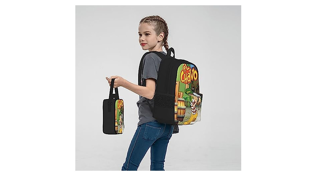 ORPJXIO Anime El Chavo 3-Piece Backpack Set