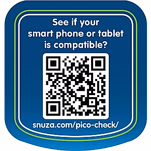 PICO 2 by SNUZA - Breathing & Sleep Baby Monitor. Smart Phone App or as Stand Alone Unit. Track Abdominal Motion, Body Position and Skin Temperature. Alarm and Wake-Up Vibration for Safer Sleeping.