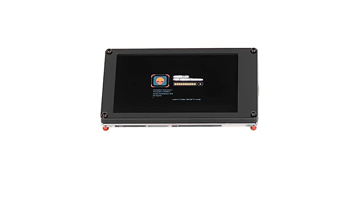 FECAMOS Mini LCD Display, 3.5in IPS Monitor Subscreen Easy to Install ...