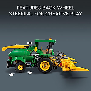 LEGO Technic John Deere 9700 Forage Harvester Tractor Toy, Buildable Farm Toy for Imaginative Play, Kids Truck Gift for Boys and Girls Ages 9 and Up who Love Farming Vehicles, 42168