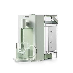 BUYDEEM S9013 Instant Hot Water Dispenser, Countertop Water Boiler & Warmer for Tea, Coffee and Baby Formula, Adjustable 8 Temperatures & 5 Water Outputs, 3L Water Tank(102oz), Green