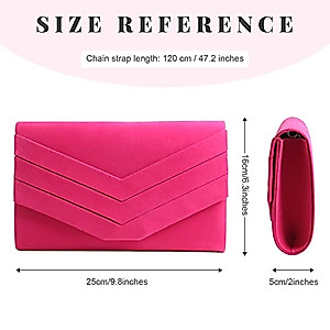 Lanpet Women's Evening Clutch Bags Formal Party Clutches Wedding Purses Cocktail Prom Handbags