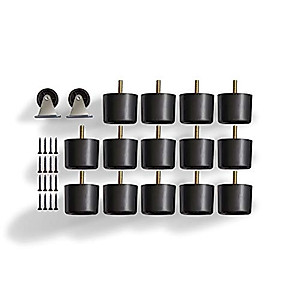 UBGO Upholstery Living Room Furniture Sets,Modular Sleeper, L-Shaped, Reversible Bed,Sectional Sofa with Storage and 2 stools Steel,Gray, Grey 3-seat Chaise Longue