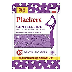 Plackers Gentleslide Flosser, 90 Count