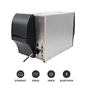 ZEBRA ZT411 Thermal Transfer Industrial Printer 203 dpi Print Width 4 in Serial USB Ethernet Bluetooth ZT41142-T010000Z