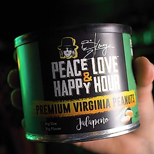 Jalapeno Premium Virginia Peanuts, 10 oz can
