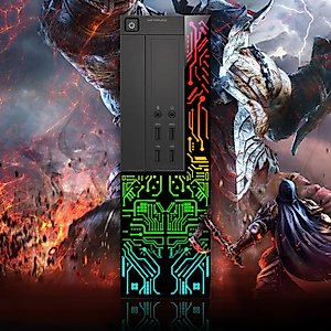 Dell OptiPlex Desktop Computer | Quad Core Intel i5 Up to (3.6GHz) | 16GB DDR3 RAM 1TB SSD | RGB Gaming Keyboard & Mouse | AMD RX 550 4GB GDDR5 | RGB Light PC | WiFi Windows 10 (Renewed)