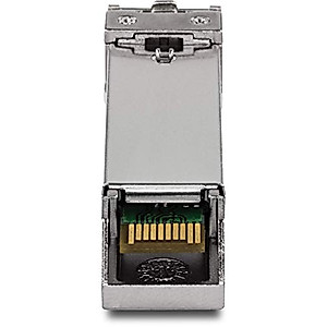 TRENDnet 1000Base- SX Industrial SFP to RJ45 Multi-Mode LC Module, TI-MGBSX, Up to 550m (1,804 Ft), IEE 802.3z, ANSI Fiber Channel, Data Rates up to 1.25Gbps, LC-Type Duplex, Lifetime Protection